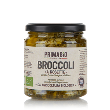 Brokuły w oliwie 280g BIO PrimaBio | EcoWybrane.pl
